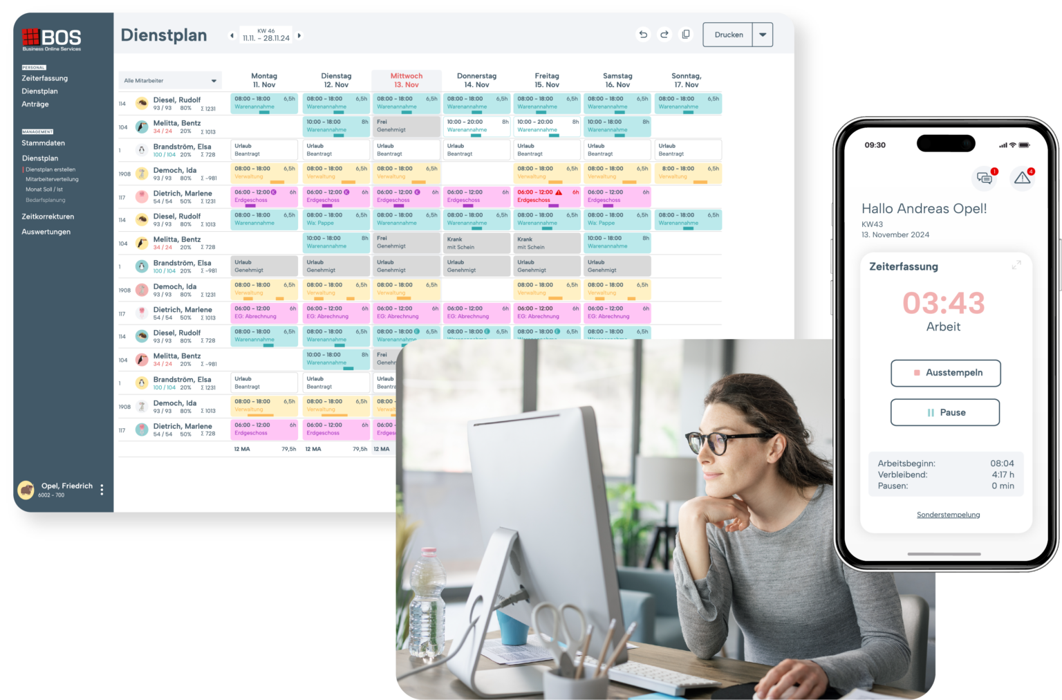 Zeitwirtschaft - BOS